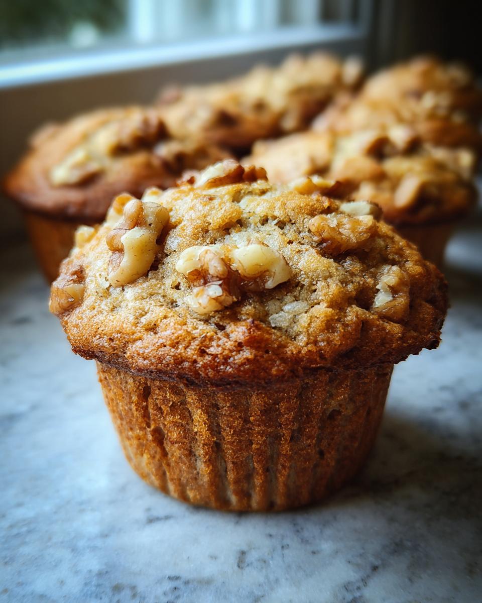 Amazing 1-Bowl Banana Nut Muffins