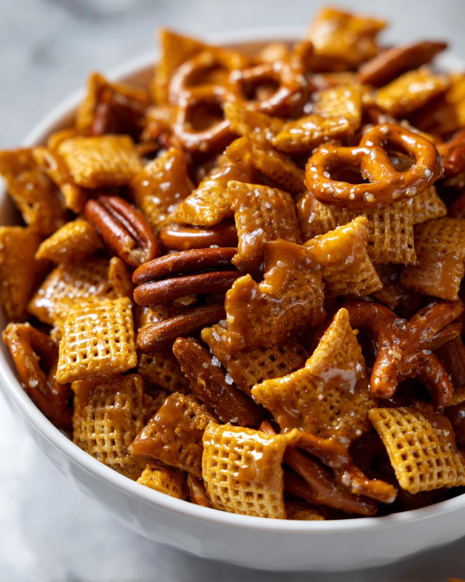 Amazing toffee chex mix recipe crunch