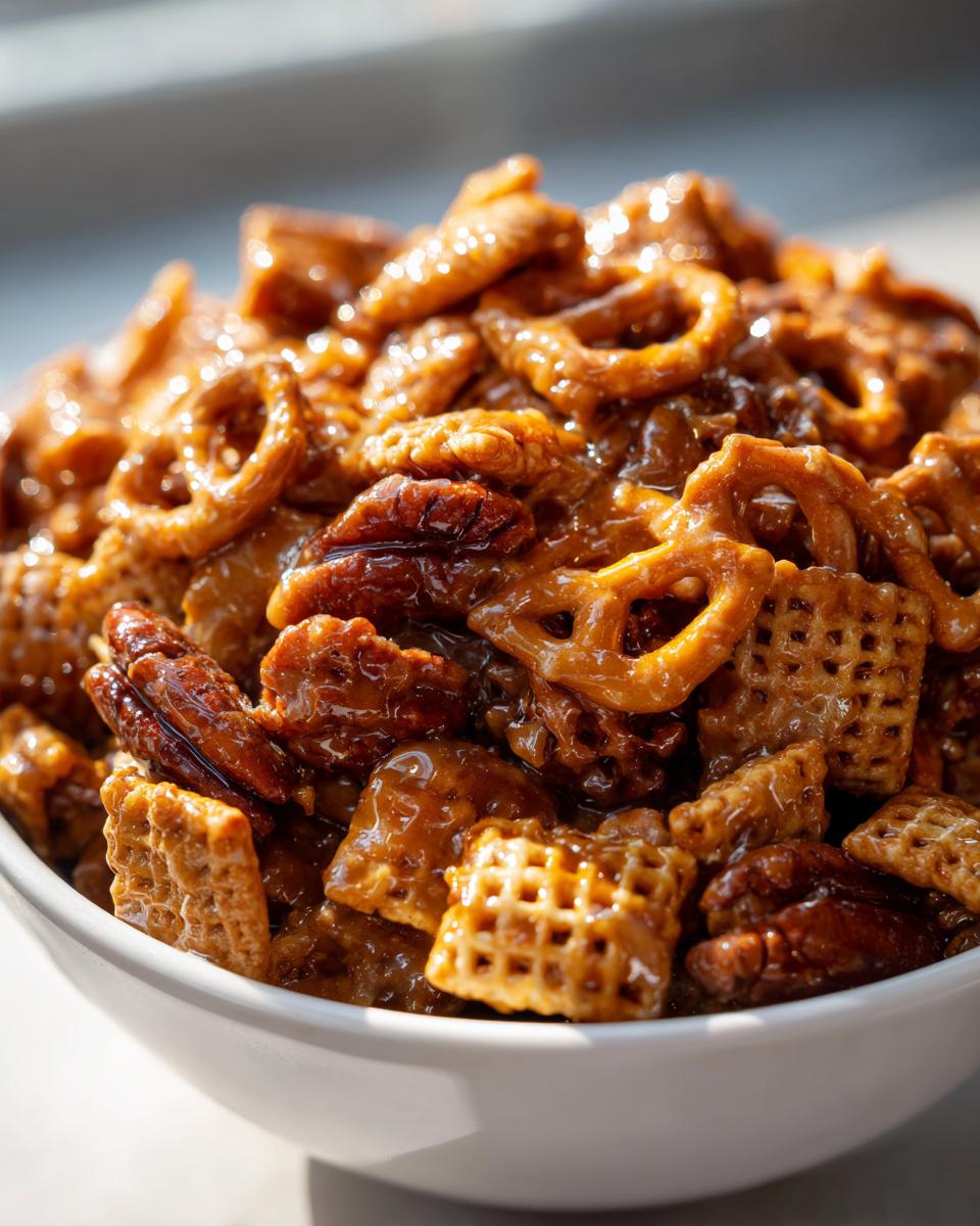 Amazing toffee chex mix recipe crunch