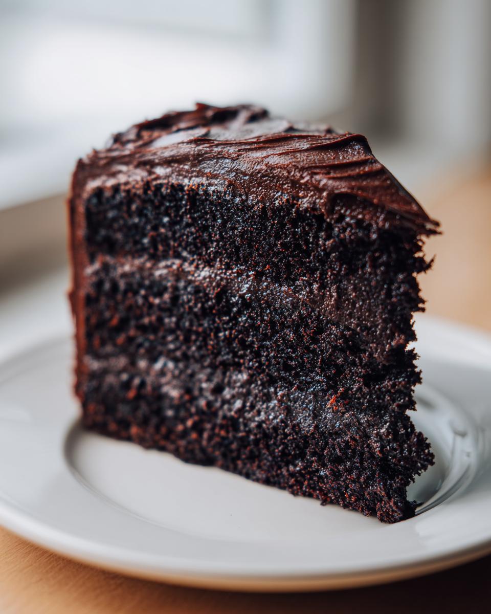 Guaranteed 450-Calorie chocolate fudge cake joy