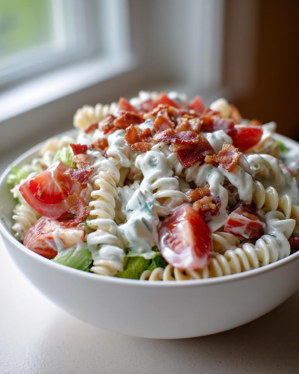 Amazing blt pasta salad in 30 minutes
