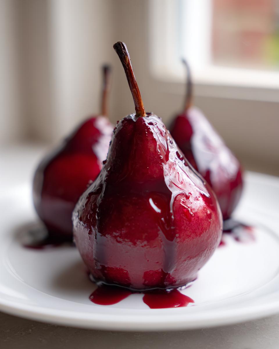 Poached Pears: 1 Great Elegant Dessert